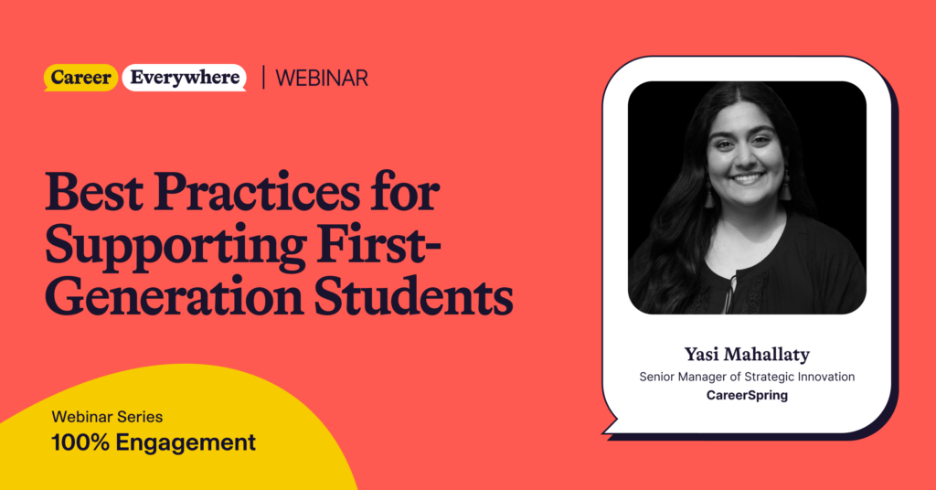 Best Practices for Supporting First-Generation Students - uConnect